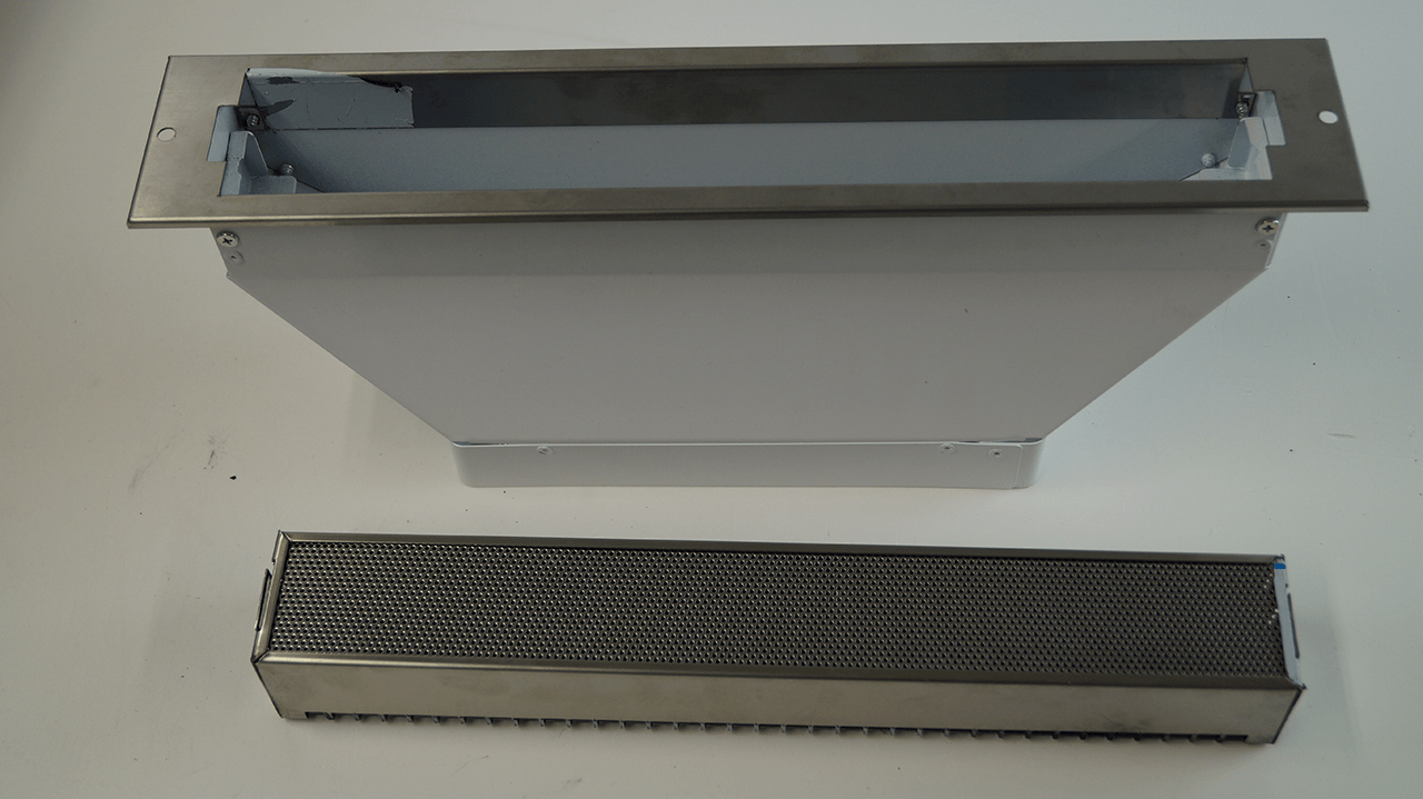 Kulfilter til Le Havre, Ceramic filter m/ramme